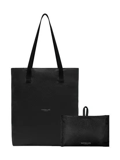 GASTON LUGA Packable Tote Backpack - Black