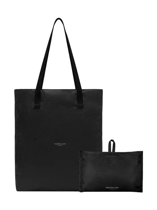 GASTON LUGA Packable Tote Backpack - Black