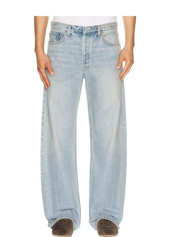AGOLDE Afton Jean Light Wash - Orbital