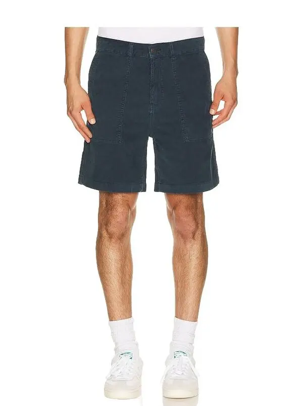 CORRIDOR Cord Camp Shorts - Navy