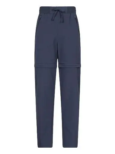 Mountain Warehouse Convertible Zip-off Trekking Pants - Navy