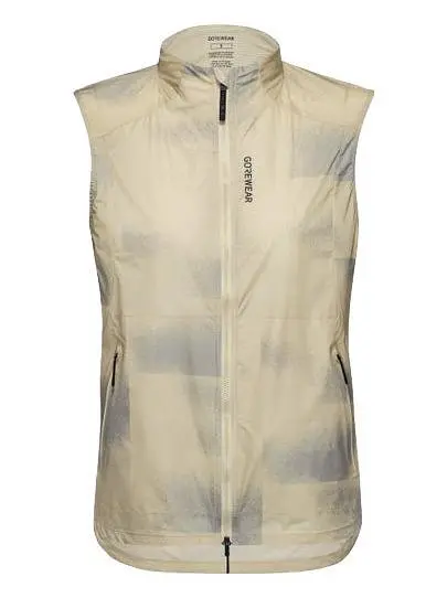 GOREWEAR Concurve Cloud Windbreaker Vest - Tech Beige/lab Gray