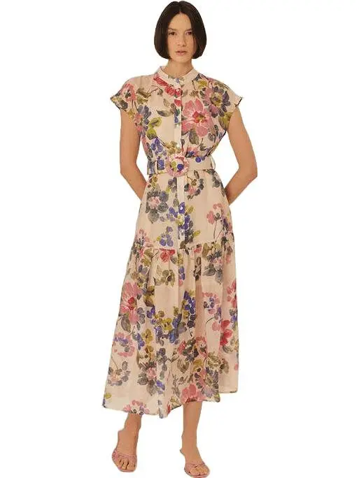 EXQUISE Evelyn Maxi Dress - Multicolor