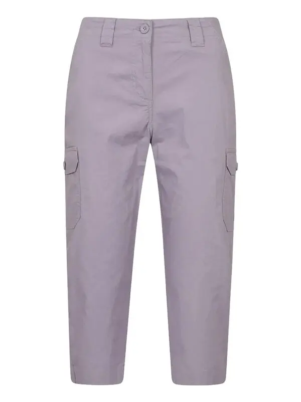 Mountain Warehouse Coastal Stretch Capri Cargo Pants - Gray