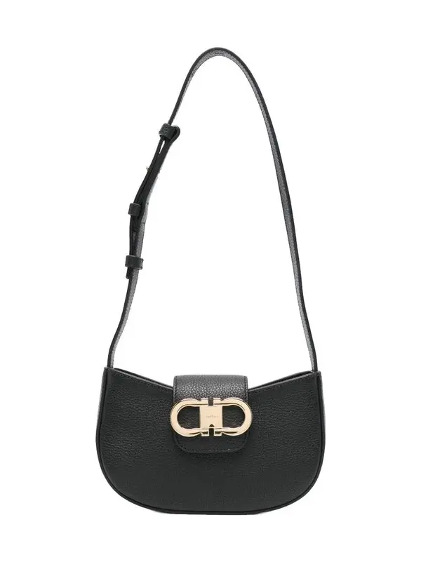 FERRAGAMO Double Gancini Leather Mini Bag - Multicolor