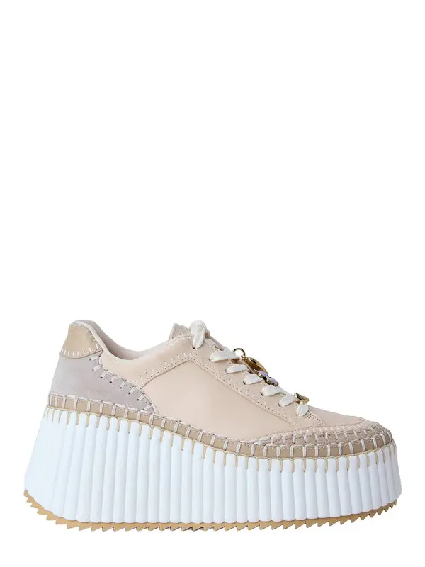 Chloé Nama Wedge Sneakers - Multicolor