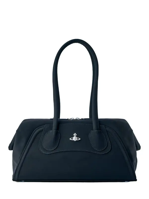 VIVIENNE WESTWOOD Shirley Small Holdall Shoulder Bag - Black