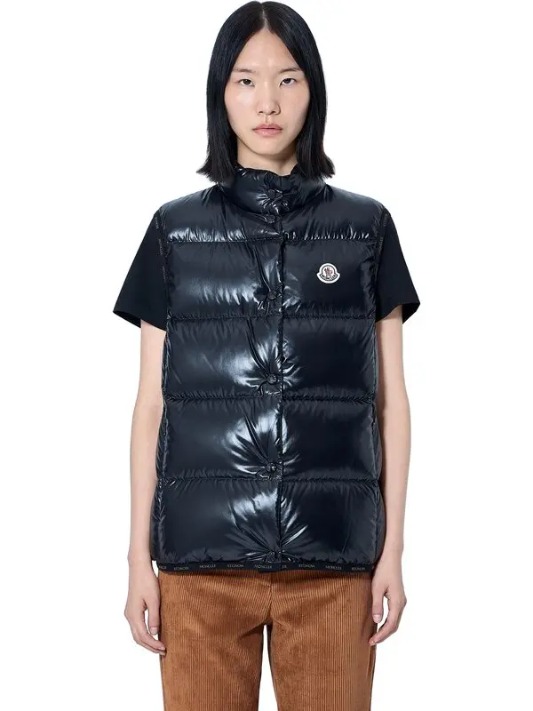 Moncler Badila Down Vest - Black