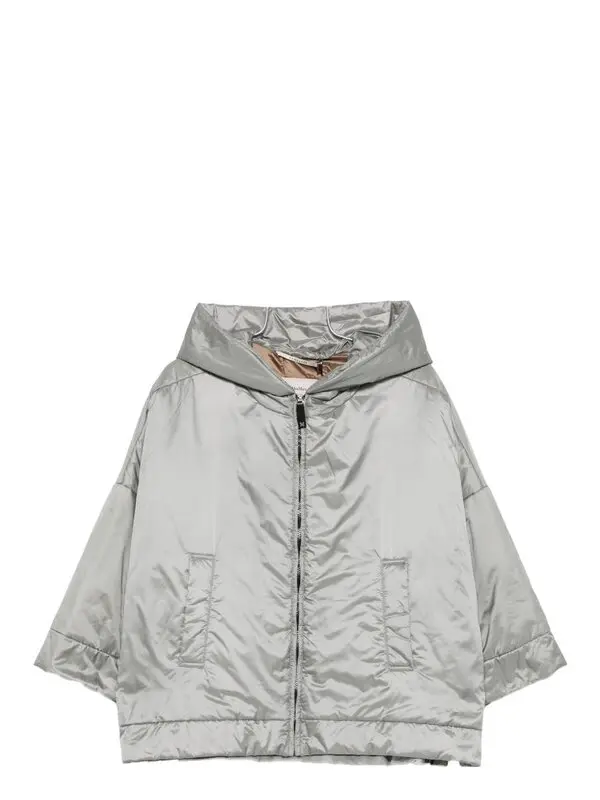 Max Mara Padded Hooded Jacket - Multicolor