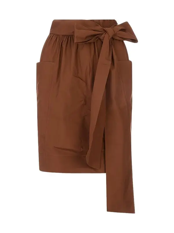 Chloé Cotton Midi Skirt - Multicolor
