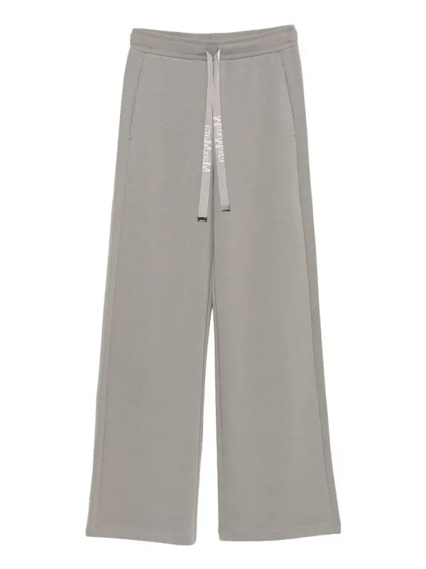 Max Mara Drawstring Waist Wide Leg Trousers - Multicolor