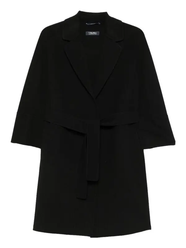Max Mara Belted Coat - Multicolor
