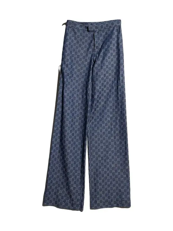 Gucci Monogrammed Trousers - Multicolor