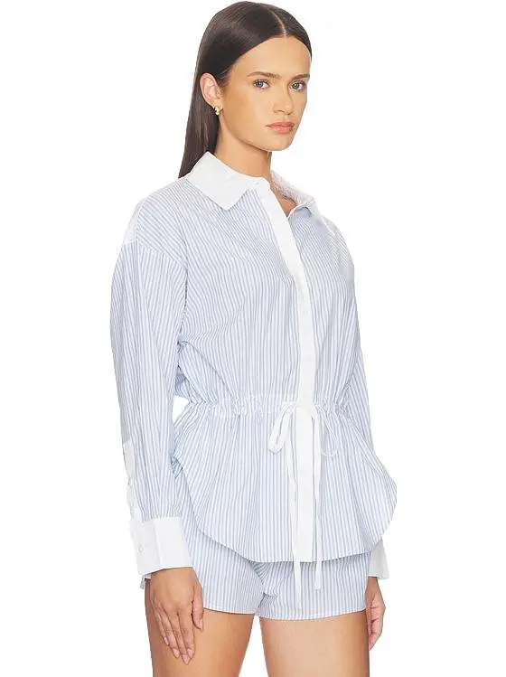 MAUDE CLUB Noa Top - Blue