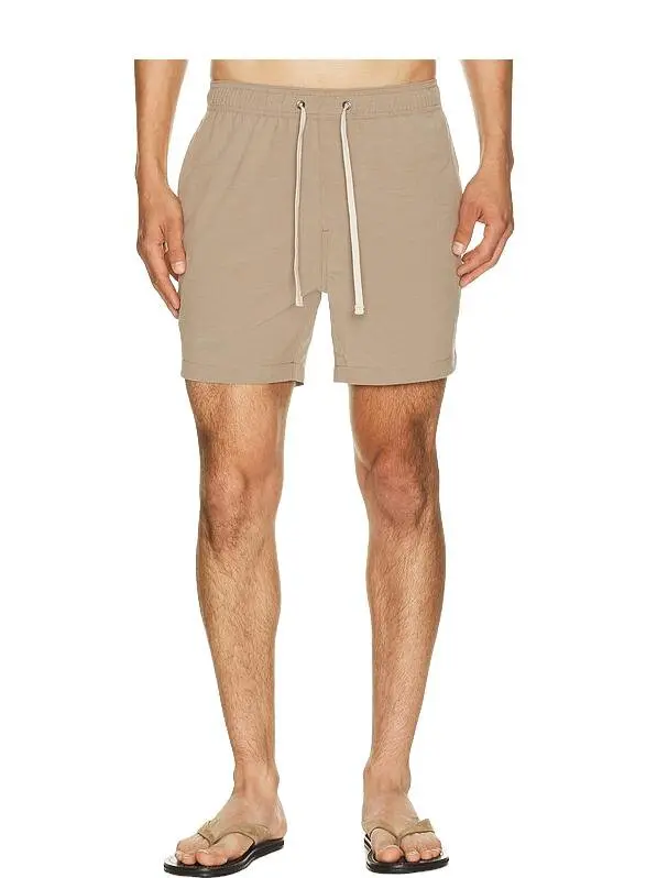 Onia Land To Water Short 6" Inseam - Brown