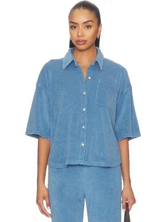 Citizens Of Humanity Francis Knit Shirt - Blue