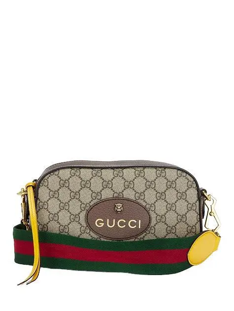 FWRD RENEW Gucci Neo Vintage Messenger Bag Gg Supreme Canvas - Brown