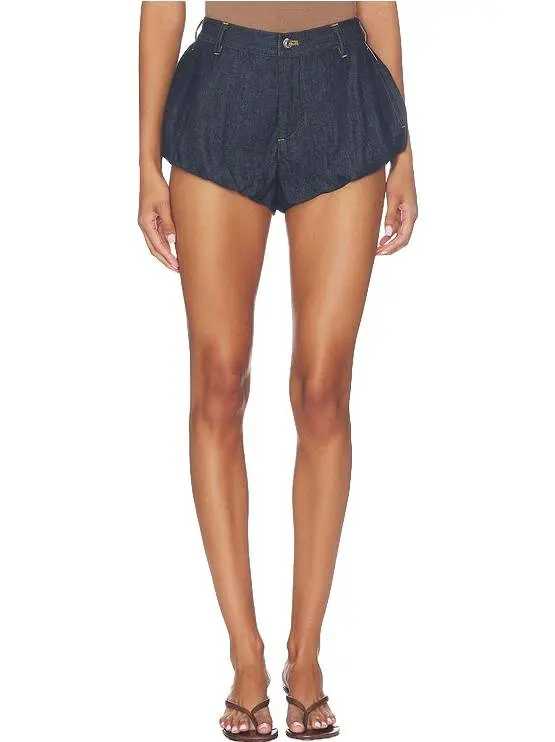 FRAME The Shell Short - Blue