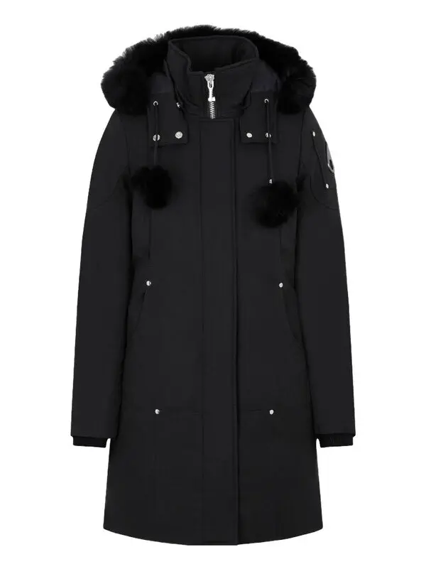 Moose Knuckles Zip-up Hooded Jacket - Black