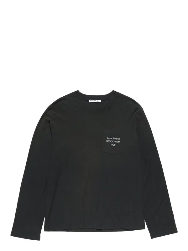 Acne Studios Logo T-shirt - Black