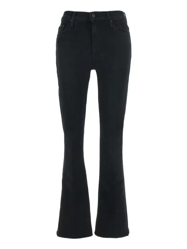 MOTHER The Weekender Flared Jeans - Black