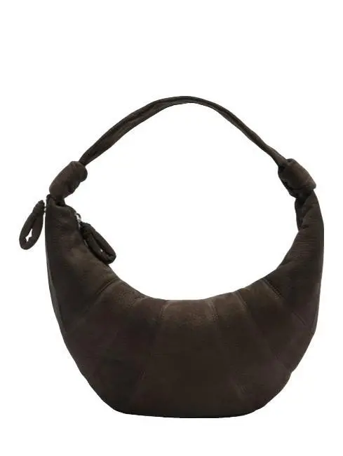 LEMAIRE Fortune Croissant Small Shoulder Bag - Black