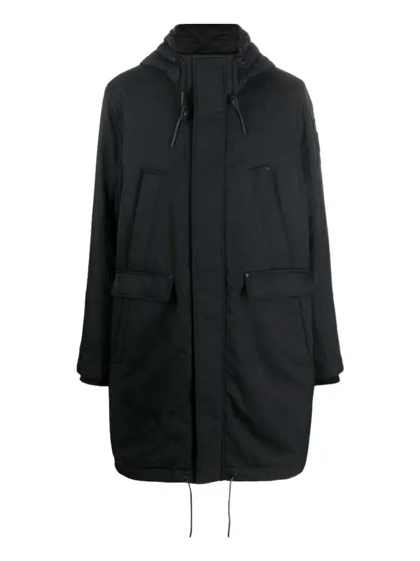 Moose Knuckles Garson Anorak Hooded Parka - Black