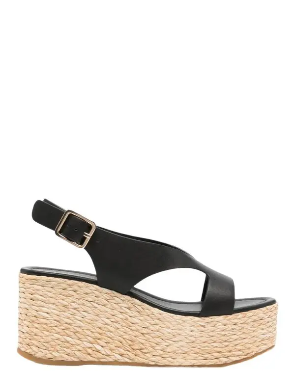 PALOMA BARCELO Wedge Sandals - Black