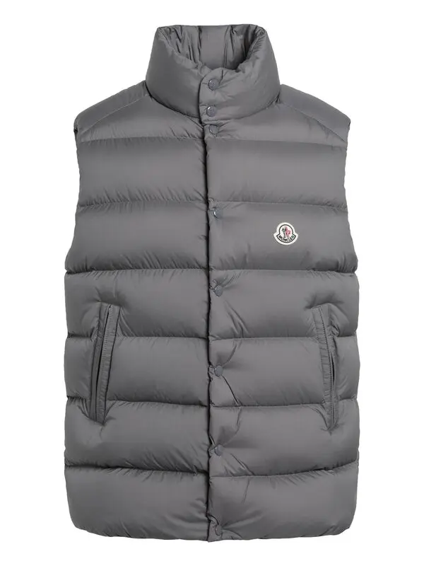 Moncler Padded Vest - Gray
