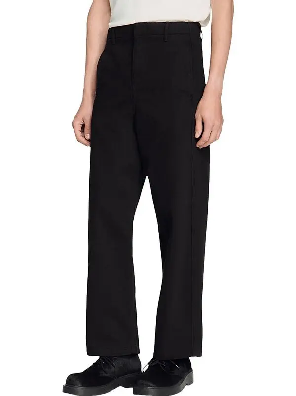 Sandro Barrel Fit Jeans - Chocolate