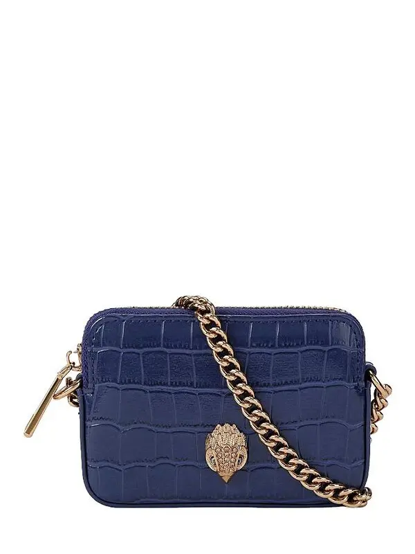 Kurt Geiger Kensington Micro Camera Crossbody Bag - Navy