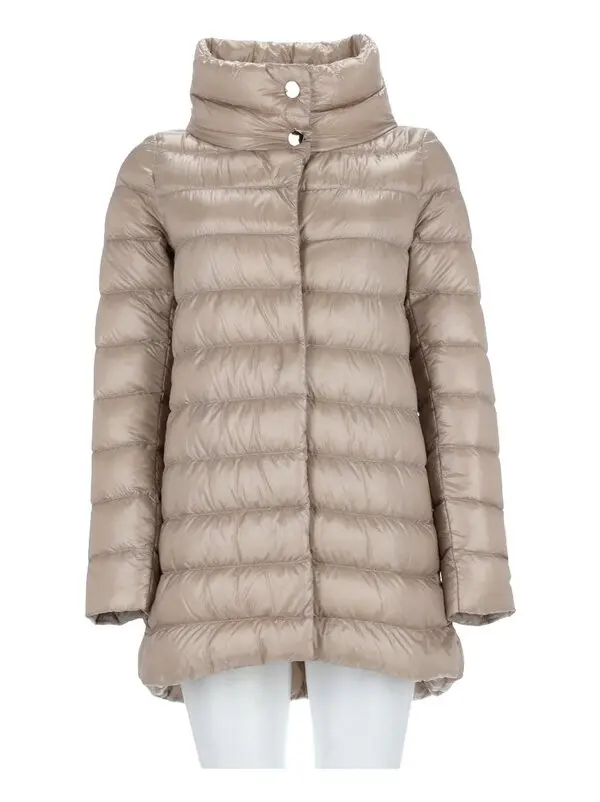 Herno Quilted Puffer Coat - Beige
