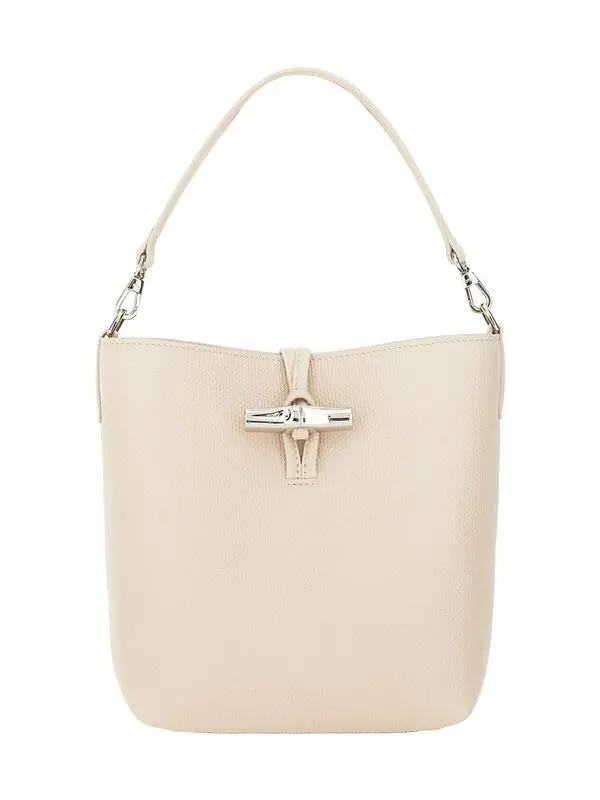 Longchamp Le Pliage Mini Shoulder Bag - White