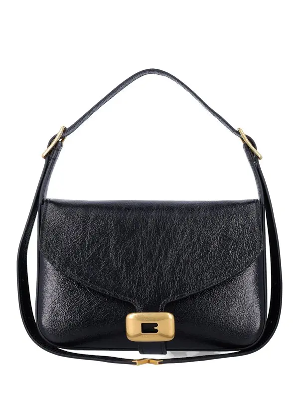 Balenciaga Clicca Medium Shoulder Bag - Nero