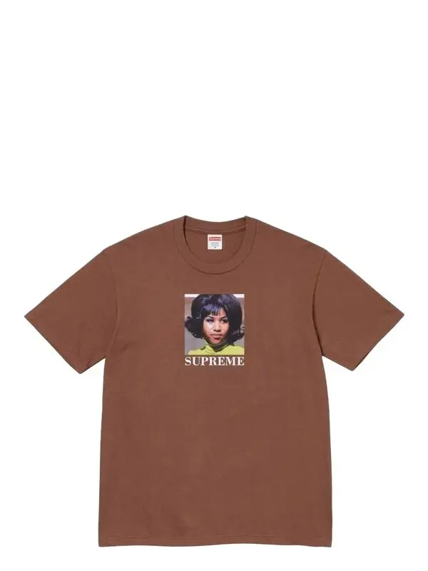 Supreme Ss26 Aretha T-shirt - Brown