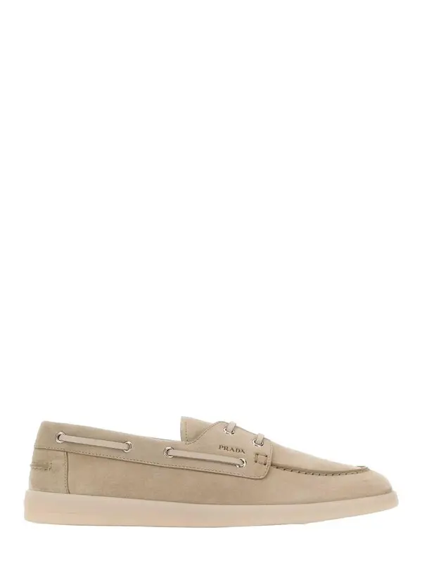 Prada Suede Loafers - Brown