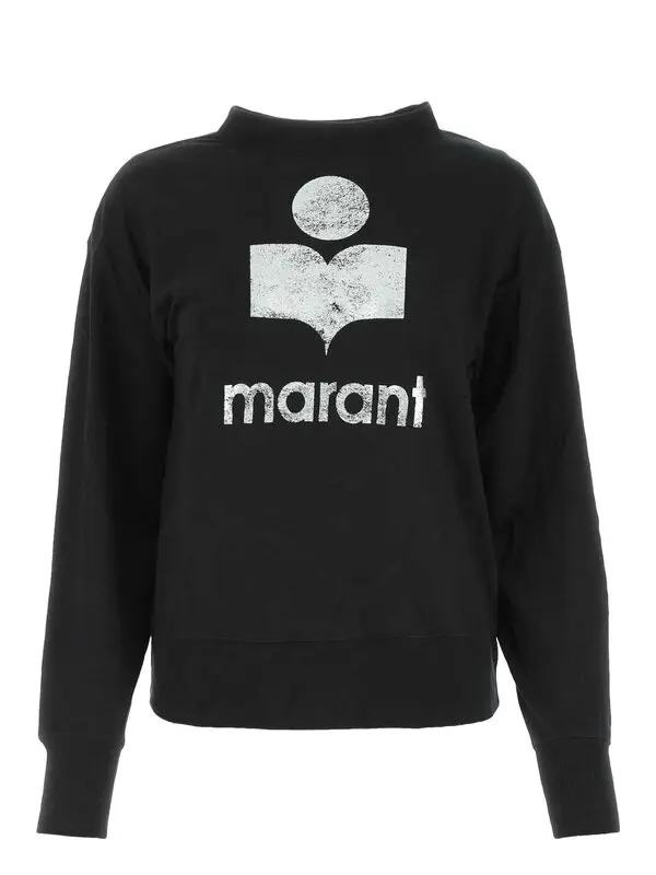 Isabel Marant Étoile Klowia Linen T-shirt - Black