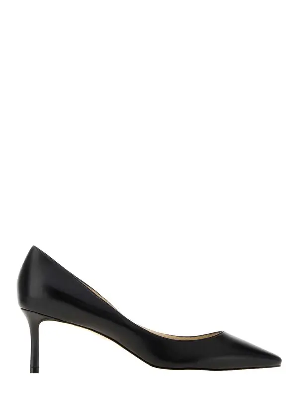 JIMMY CHOO Romy 60 Leather Pumps - Black