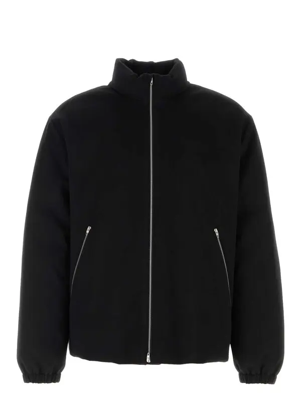 JIL SANDER Wool Down Jacket - Black