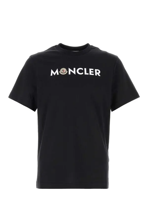 Moncler Cotton T-shirt - Black