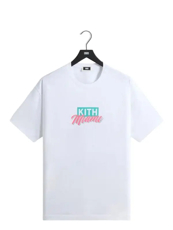 Kith Miami Classic Logo T-shirt - White