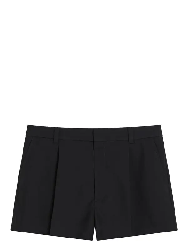 Gucci Wool Twill Shorts - Gray