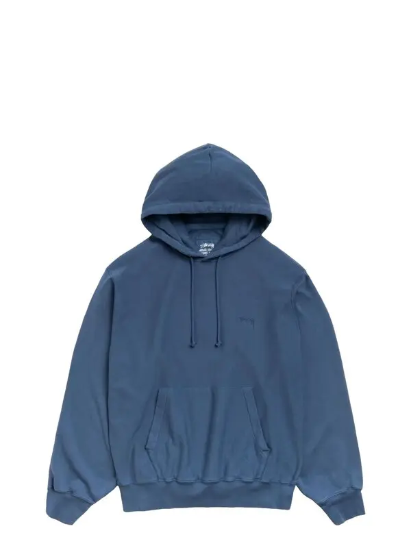 StÜssy Lightweight Terry Hoodie - Blue