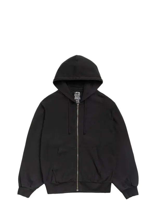 StÜssy Lightweight Terry Zip Hoodie - Black
