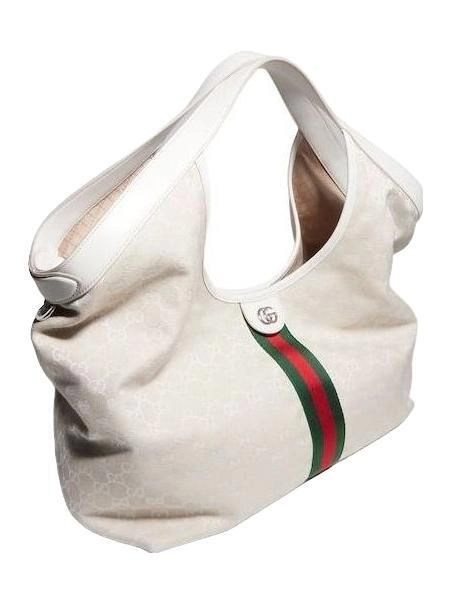 Gucci Giglio Tote Bag - Ivory