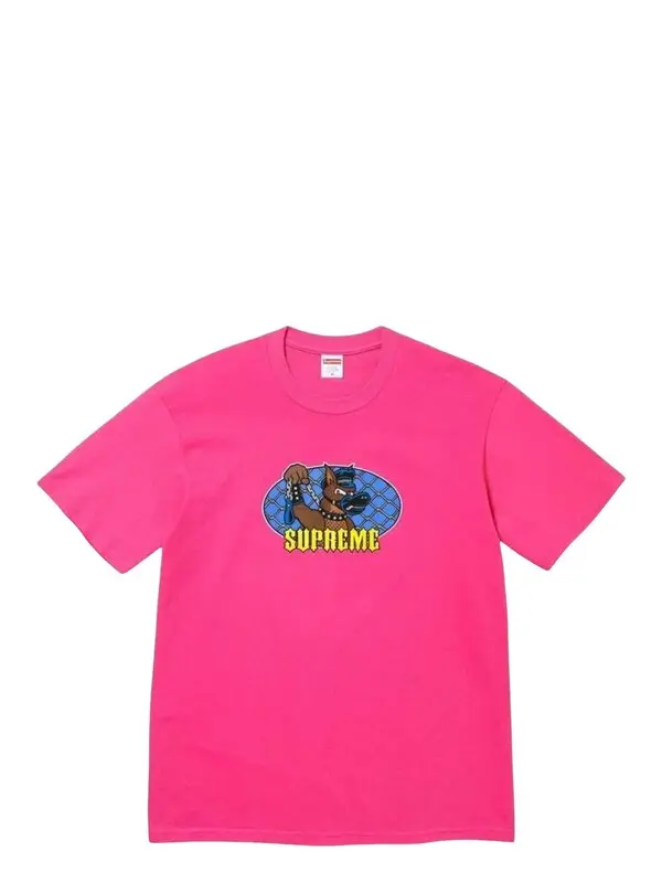 Supreme Ss26 Leash T-shirt - Fuchsia