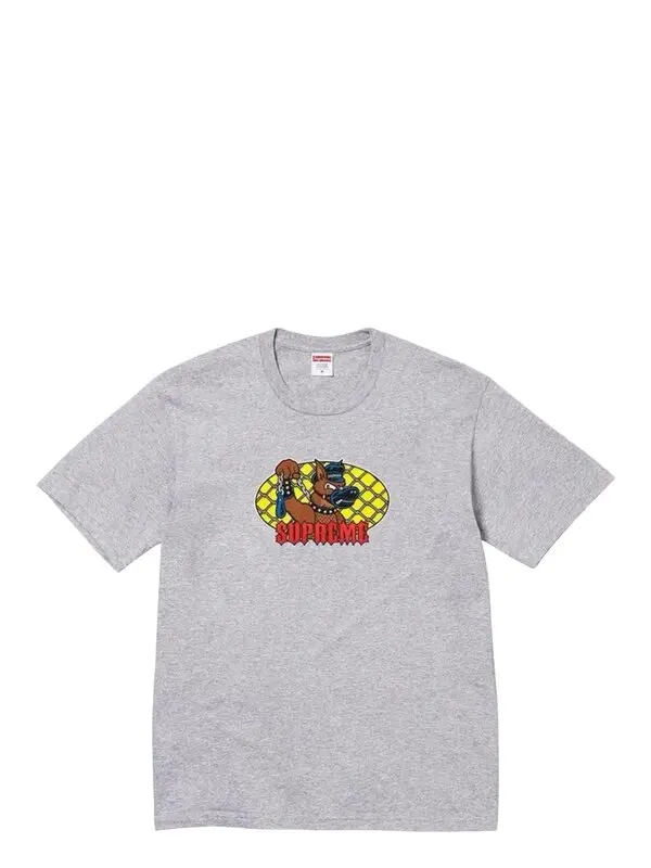 Supreme Ss26 Leash T-shirt - Heather Grey