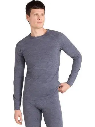 ANIMAL Merino Wool Base Layer Top - Gray