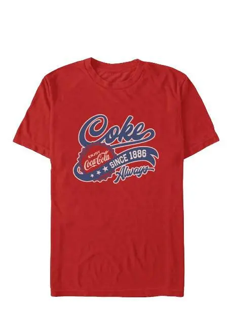 COCA COLA Since 1886 Always Graphic T-shirt - Red