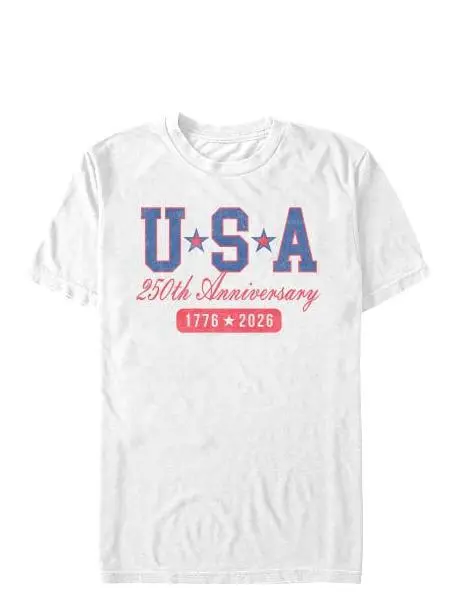 LOST GODS 1776 Usa 250th Anniversary Graphic T-shirt - White